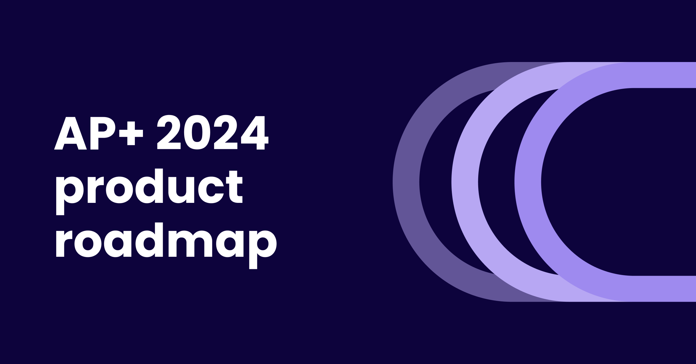 AP+ product roadmap - 2024 - Australian Payments Plus